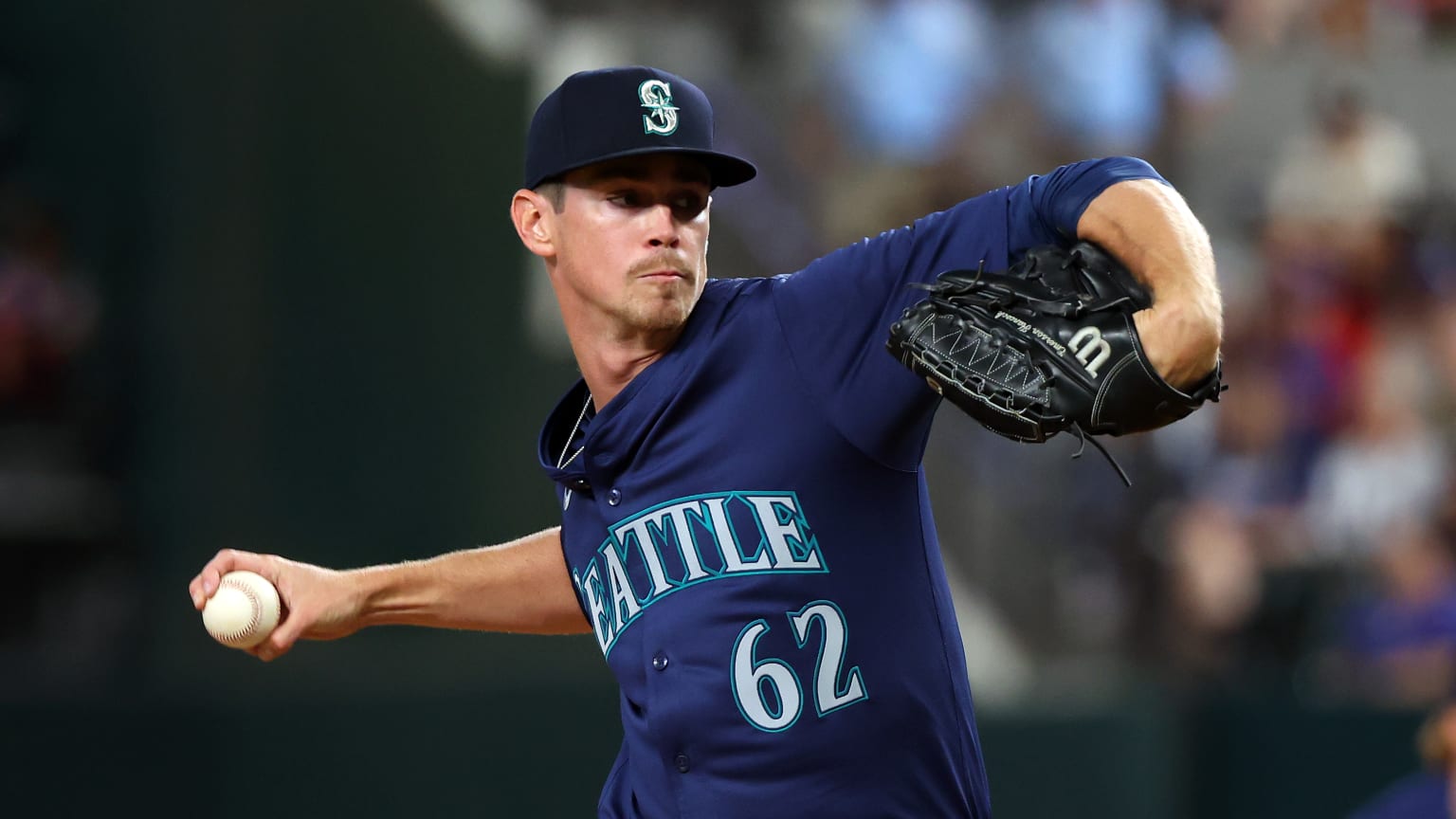 Emerson Hancock K's Leody Taveras | 09/21/2024 | Seattle Mariners