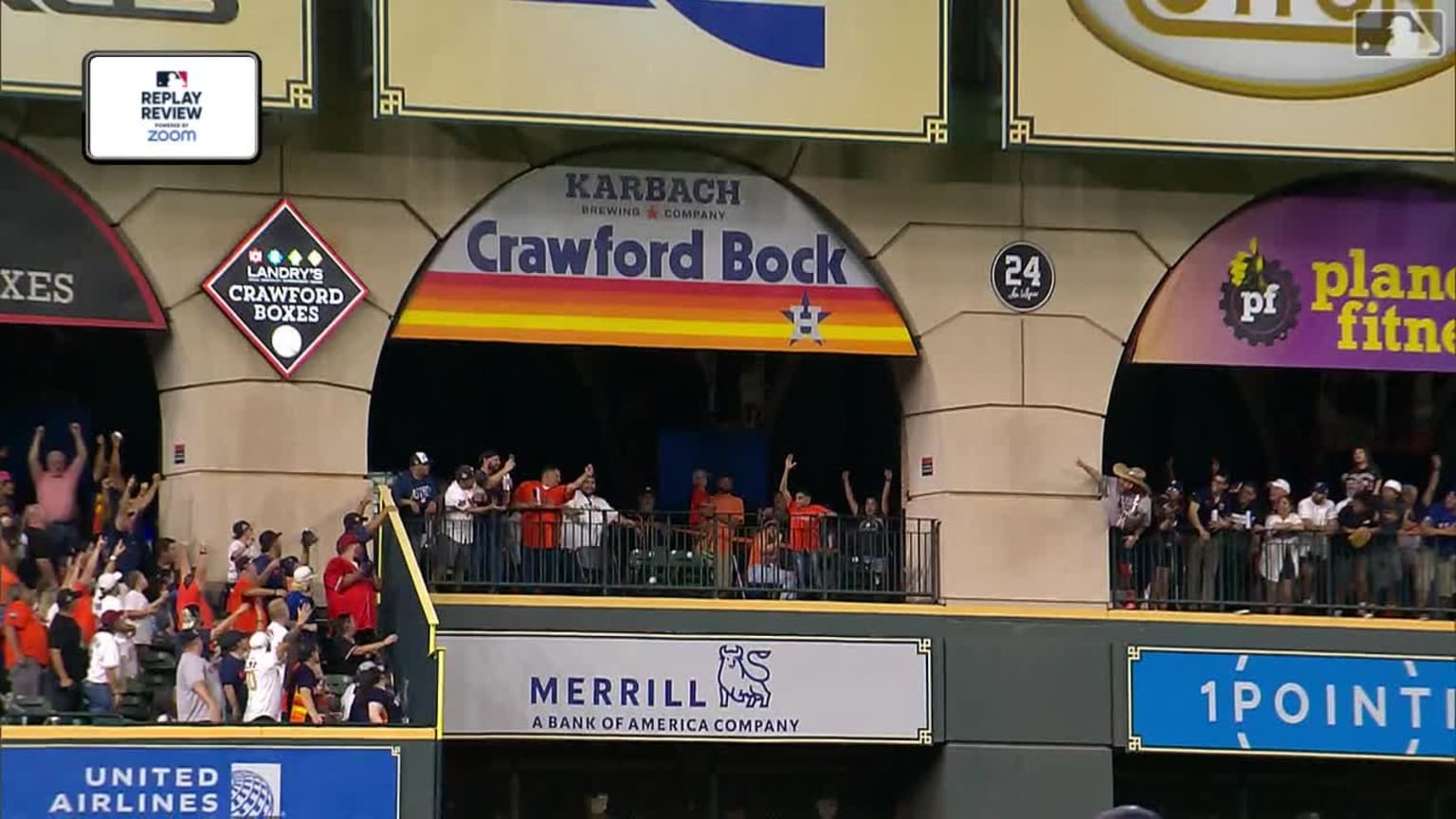 McCormick's three-run homer is reviewed and confirmed | 07/24/2023 | Houston Astros