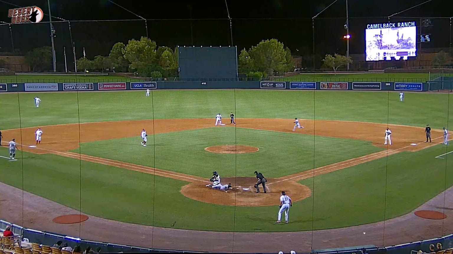 Rece Hinds nabs runner at the plate | 10/19/2022 | Cincinnati Reds