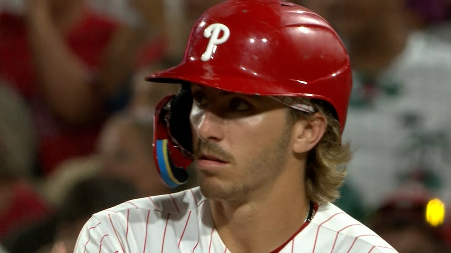 Bryson Stott lines RBI single to right in the 5th | 08/08/2023 ...