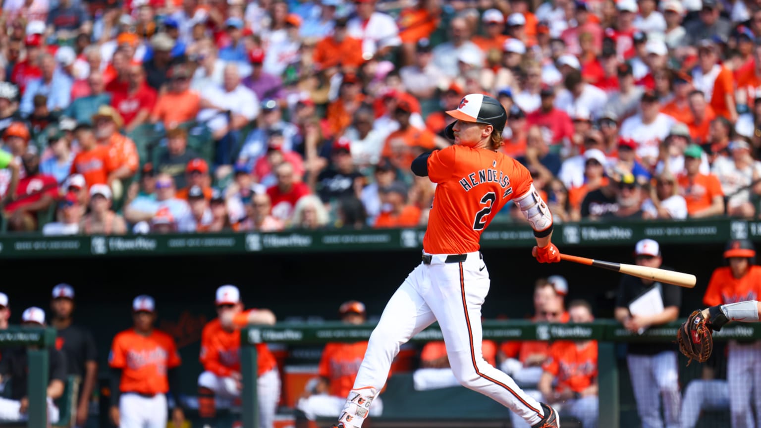 Gunnar Henderson's infield single in the 3rd inning | 06/15/2024 ...