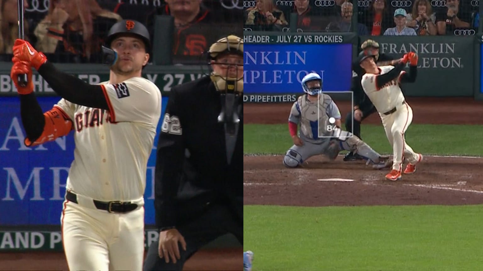 Bailey y Chapman disparan jonrones consecutivos | 10/07/2024 | Los ...