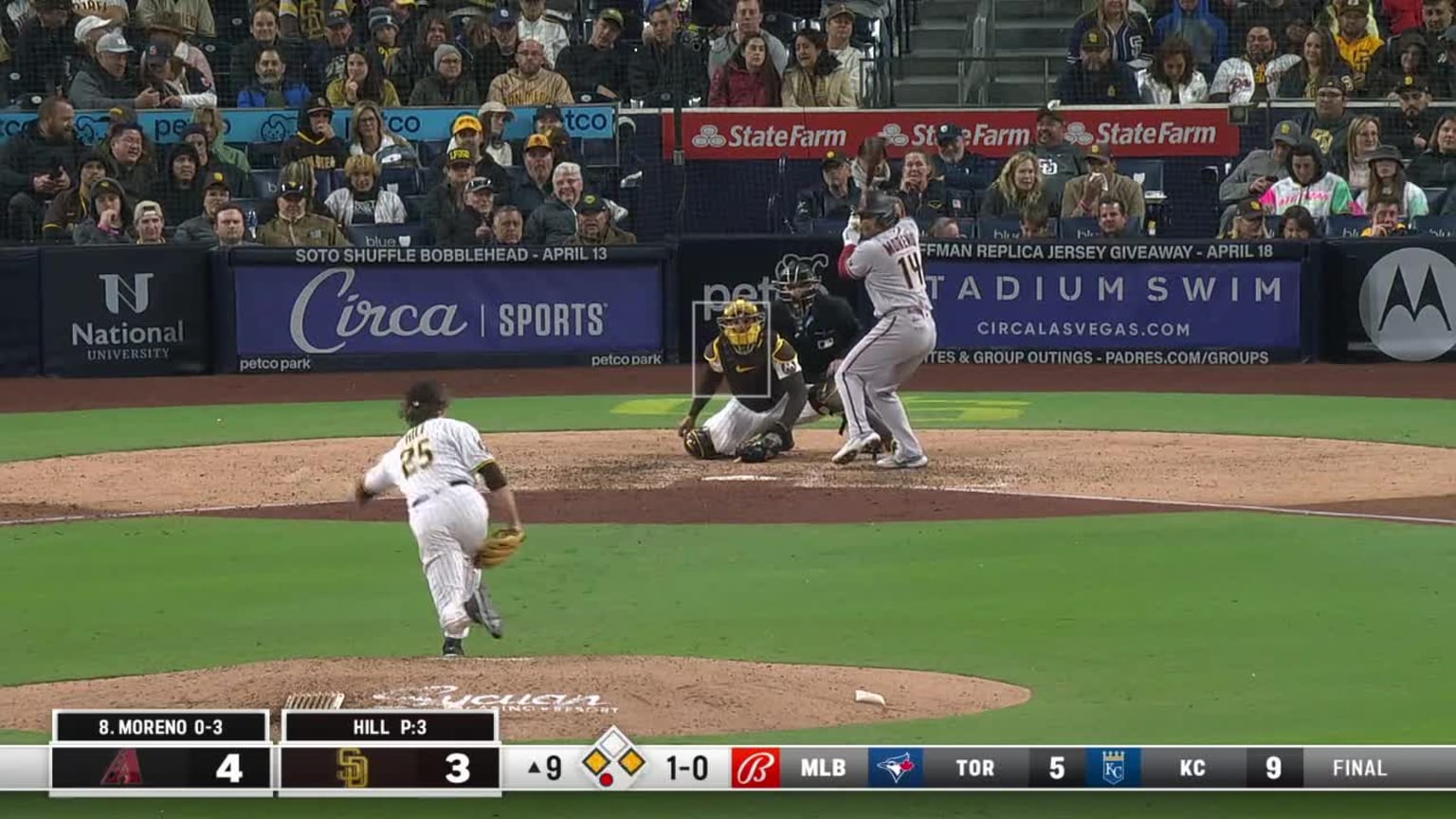 Padres connect, turn inning-ending double play in 9th | 04/03/2023 ...