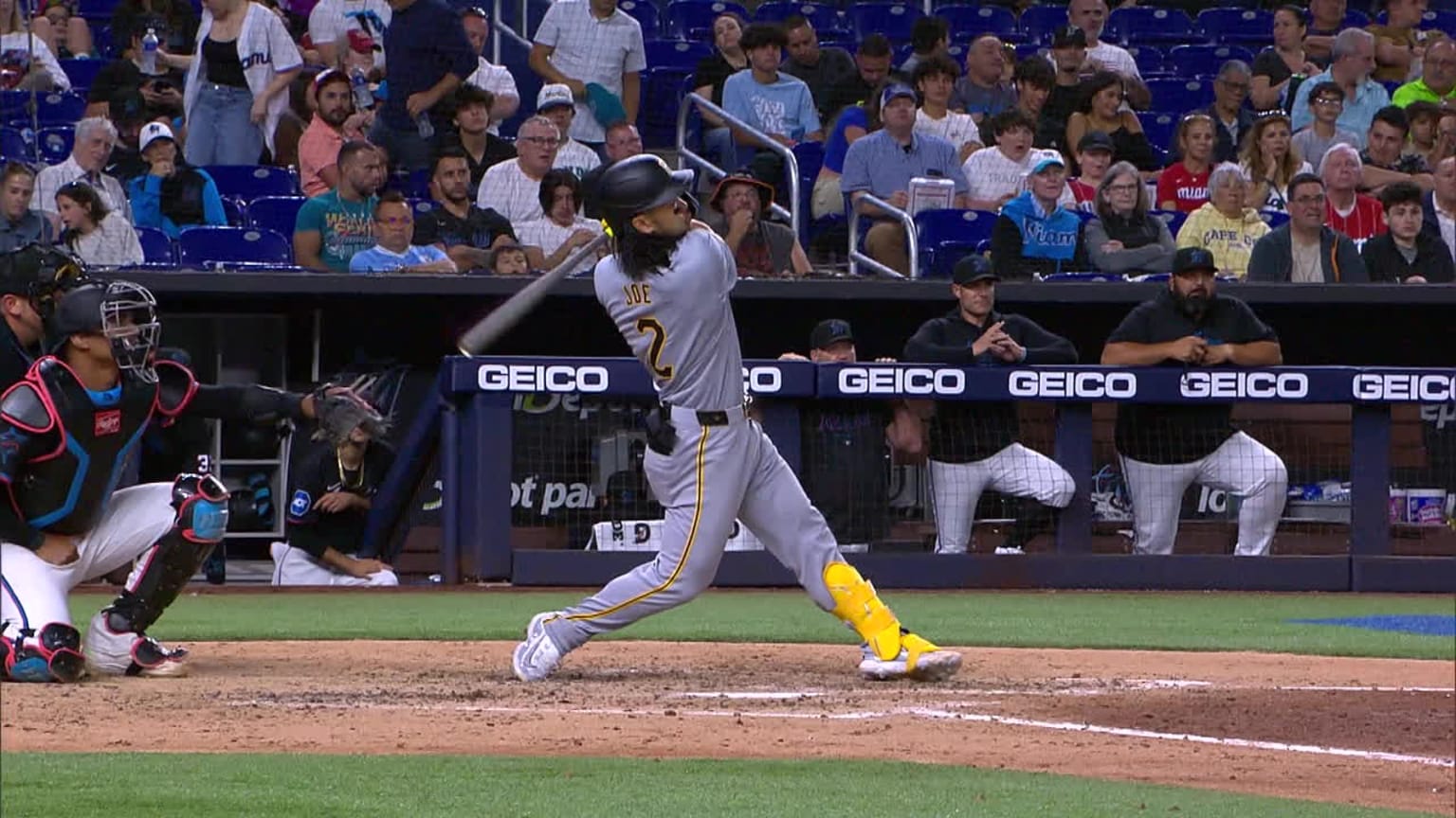 Connor Joe with an RBI double | 03/29/2024 | Pittsburgh Pirates