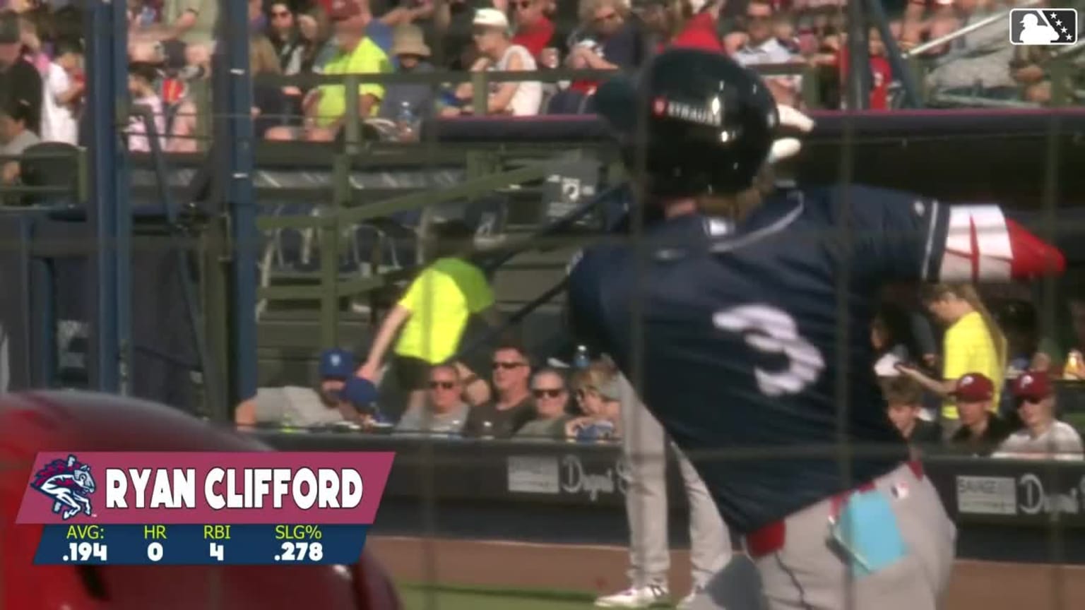 Ryan Clifford's solo home run | 04/19/2025 | New York Mets