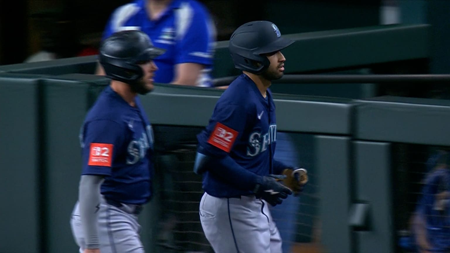 Rhylan Thomas' sac fly | 05/02/2025 | Seattle Mariners