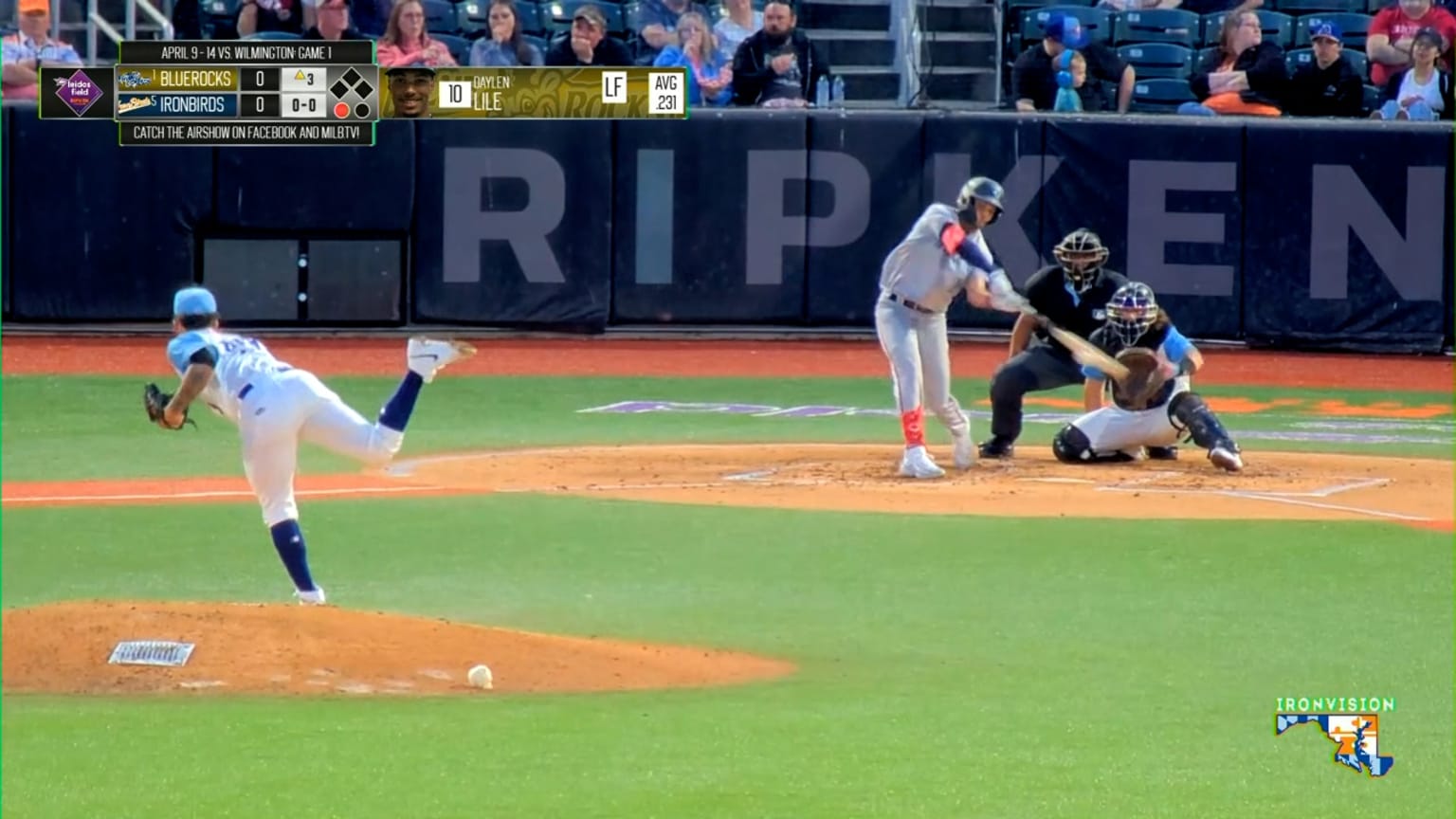 Daylen Lile's three hit outing | 04/10/2024 | MLB.com