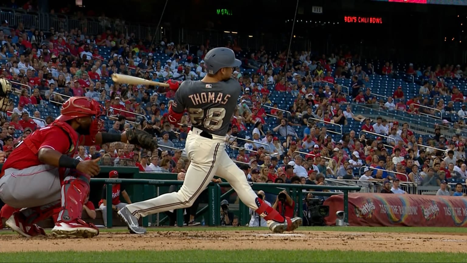 Lane Thomas ties the game at 1 with a solo homer | 08/27/2022 | MLB.com