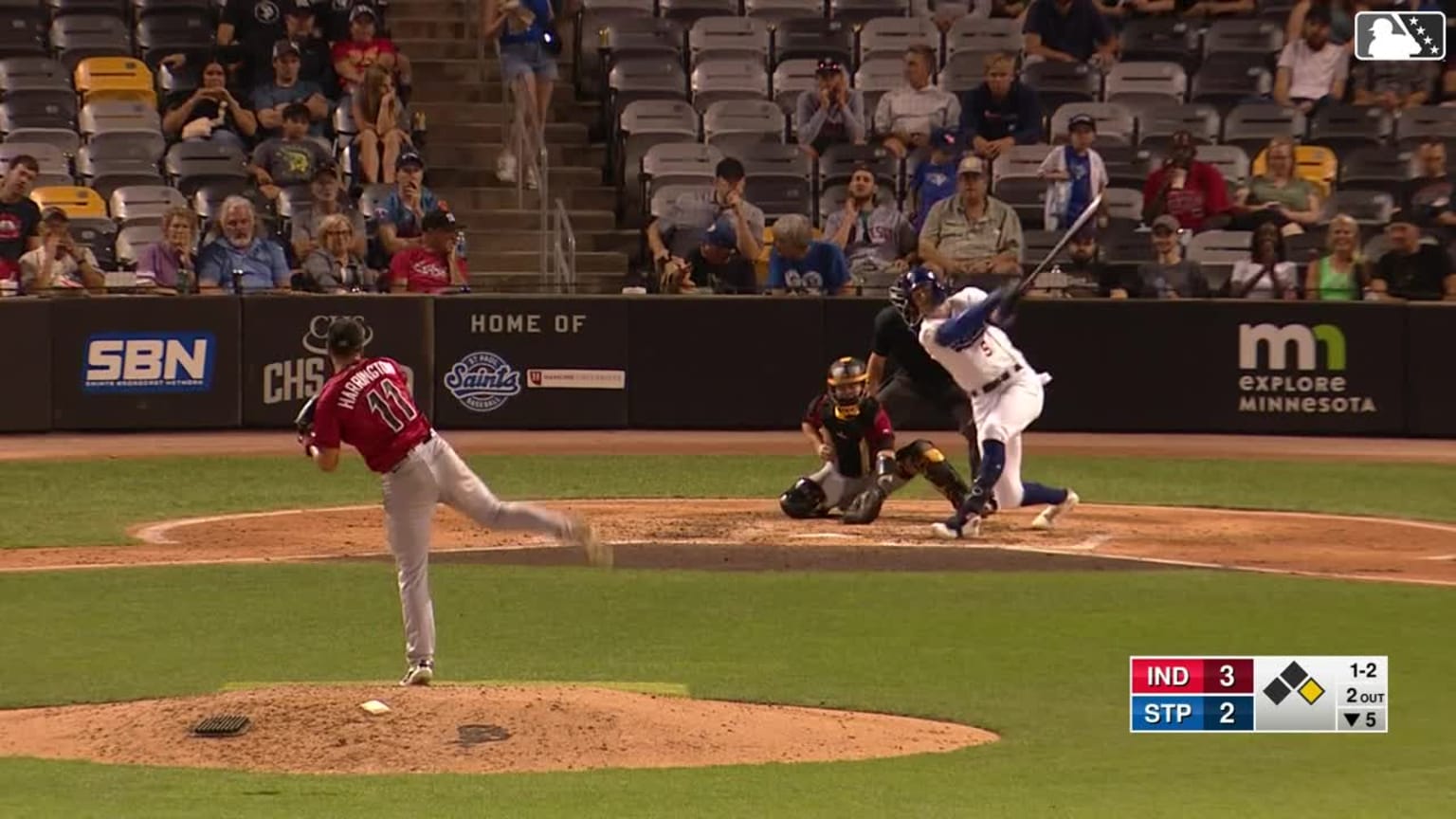 Thomas Harrington K's five | 09/19/2024 | MLB.com
