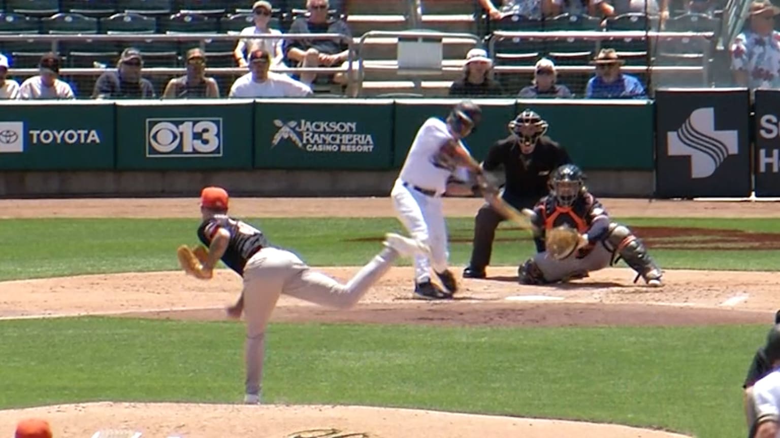 Proctor hits two home runs for Triple-A Sacramento | 06/11/2023 | MLB.com