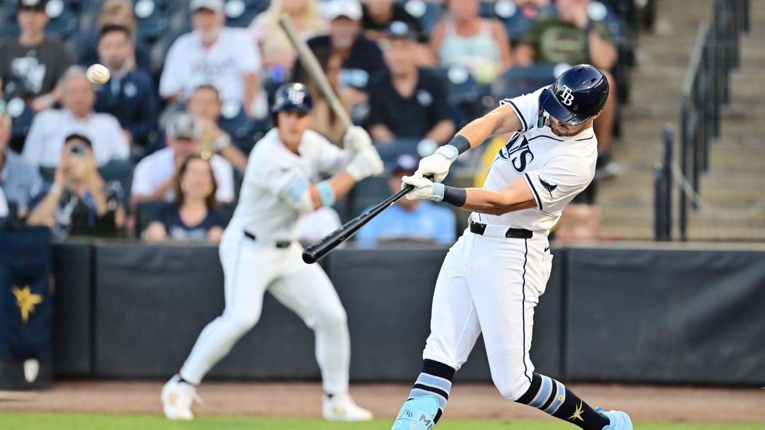 Kameron Misner's second home run of the night (3) | 04/14/2025 | Tampa ...