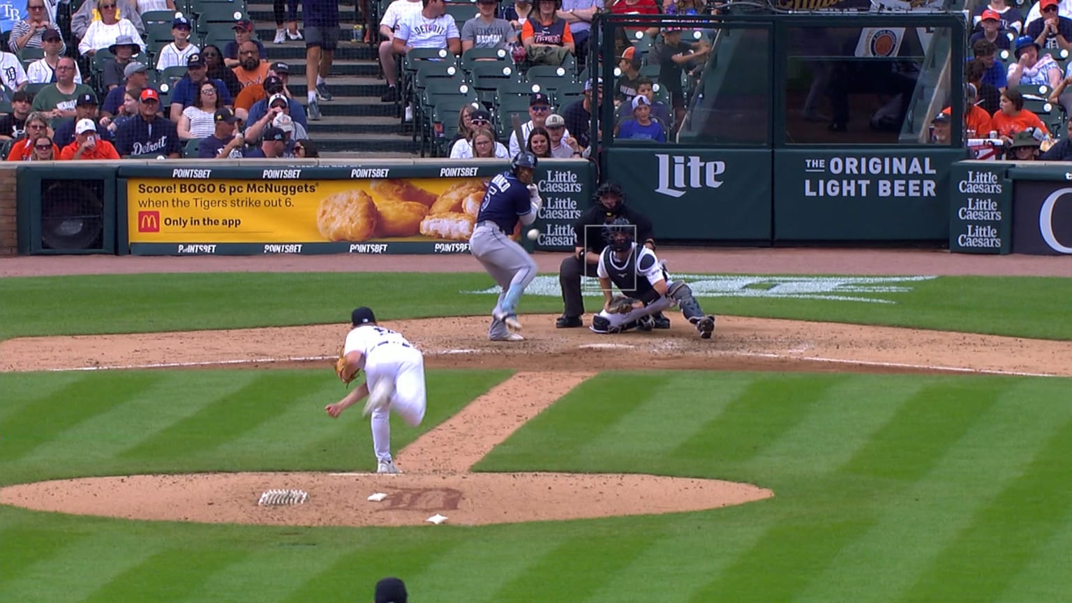 Wander Franco makes it 10-6 with a two-run home run | 08/06/2023 | Tampa Bay Rays