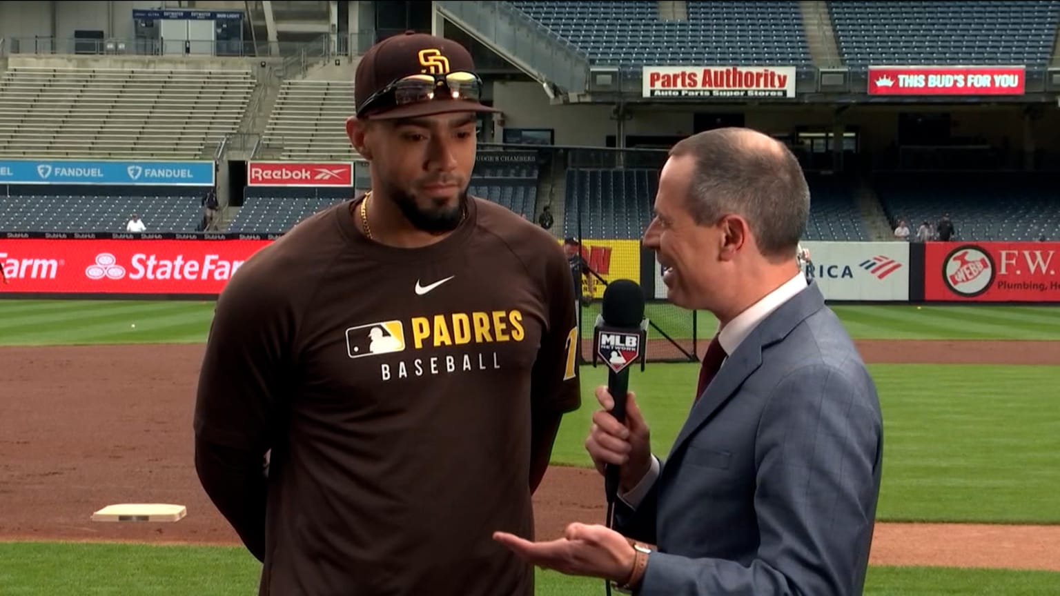 Robert Suarez on being Reliever of the Month | 05/07/2025 | San Diego ...
