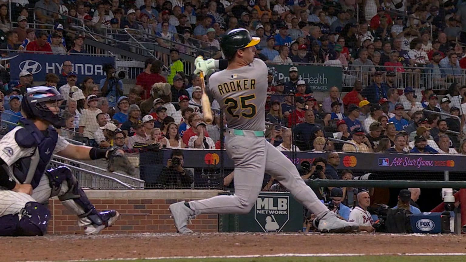 Brent Rooker pega jonrón de tres rayas | 15/07/2025 | Los Pirates de ...