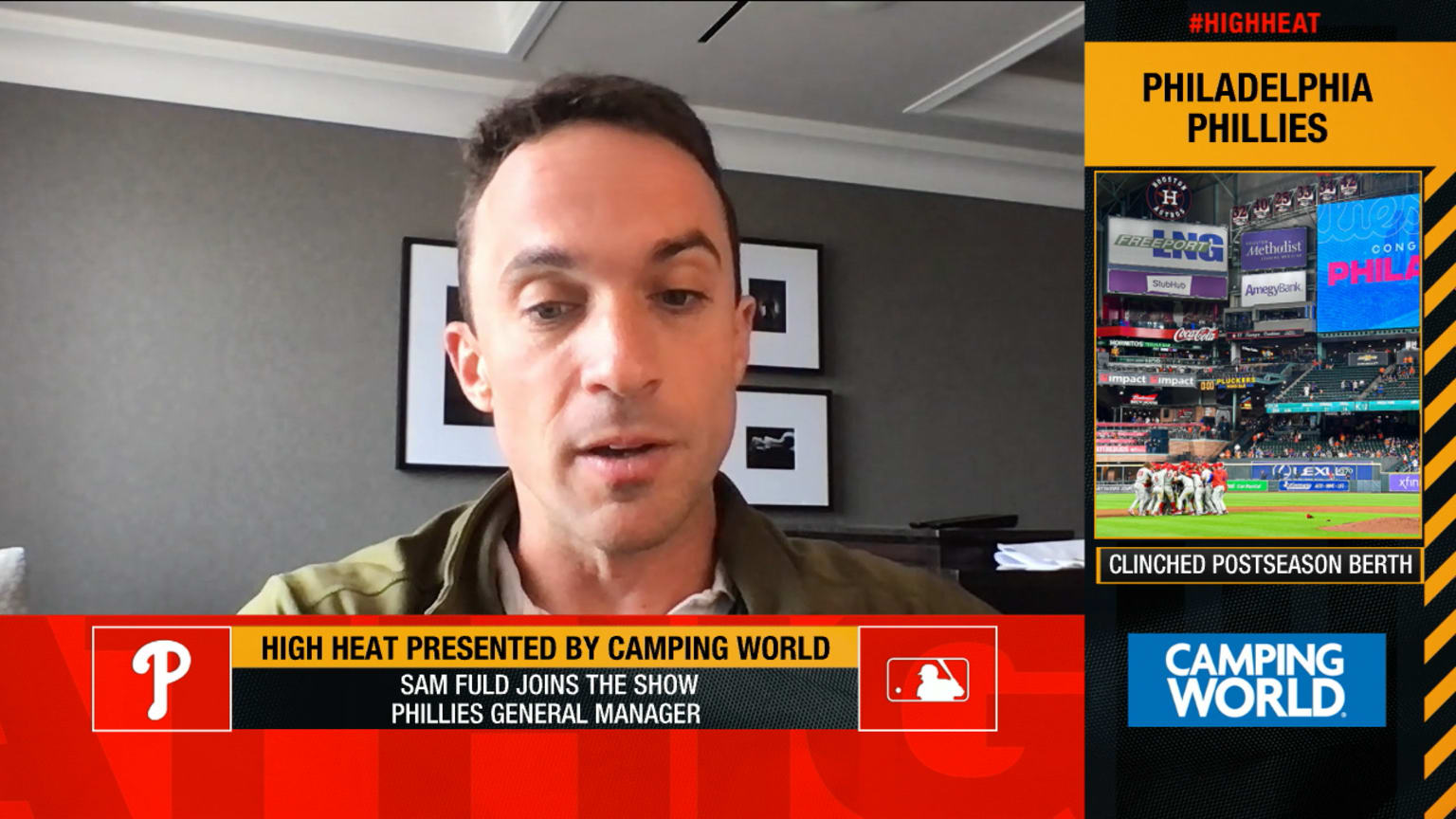 Sam Fuld on the Phillies clinching a playoff spot | 10/04/2022 ...