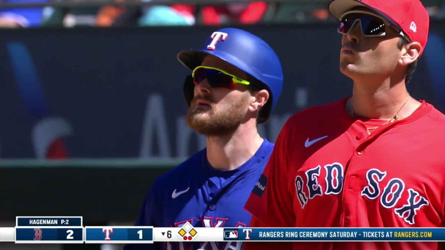 Jared Walsh's RBI single | 03/26/2024 | Texas Rangers