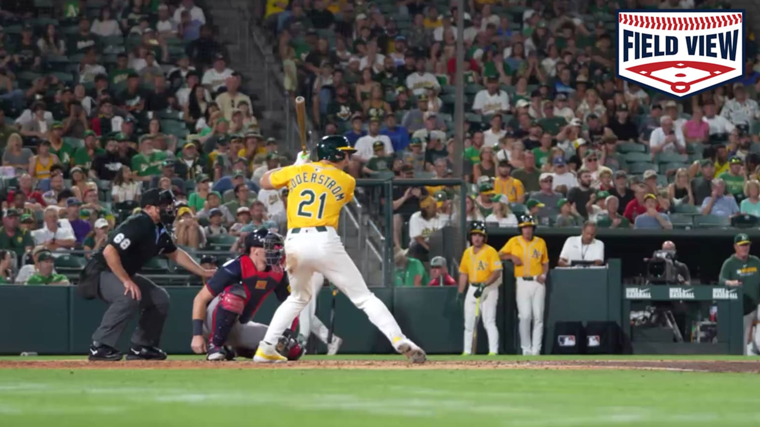 Field View: Tyler Soderstrom's walk-off single | 07/10/2025 | Athletics
