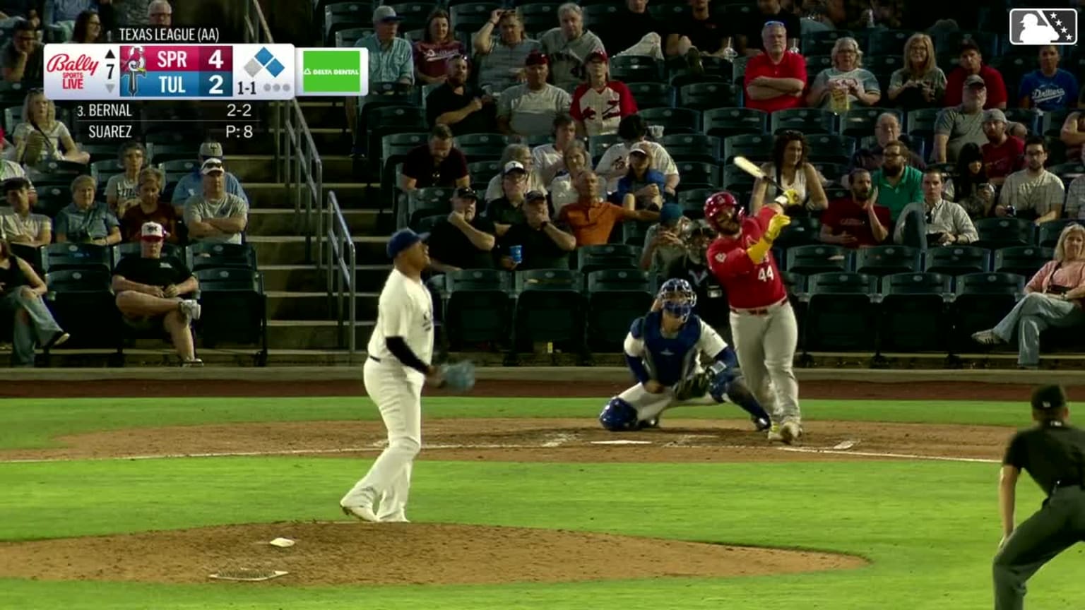 Cardinals prospect Leonardo Bernal hits 3-run homer | 05/21/2025 | MLB.com
