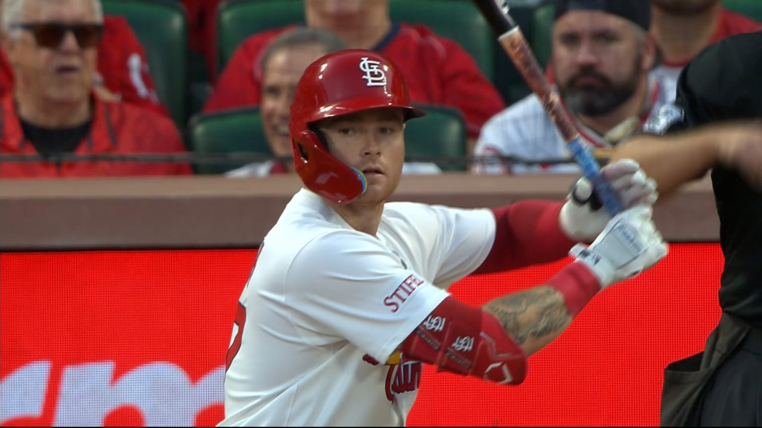 Nathan Church's sacrifice fly | 08/25/2025 | St. Louis Cardinals