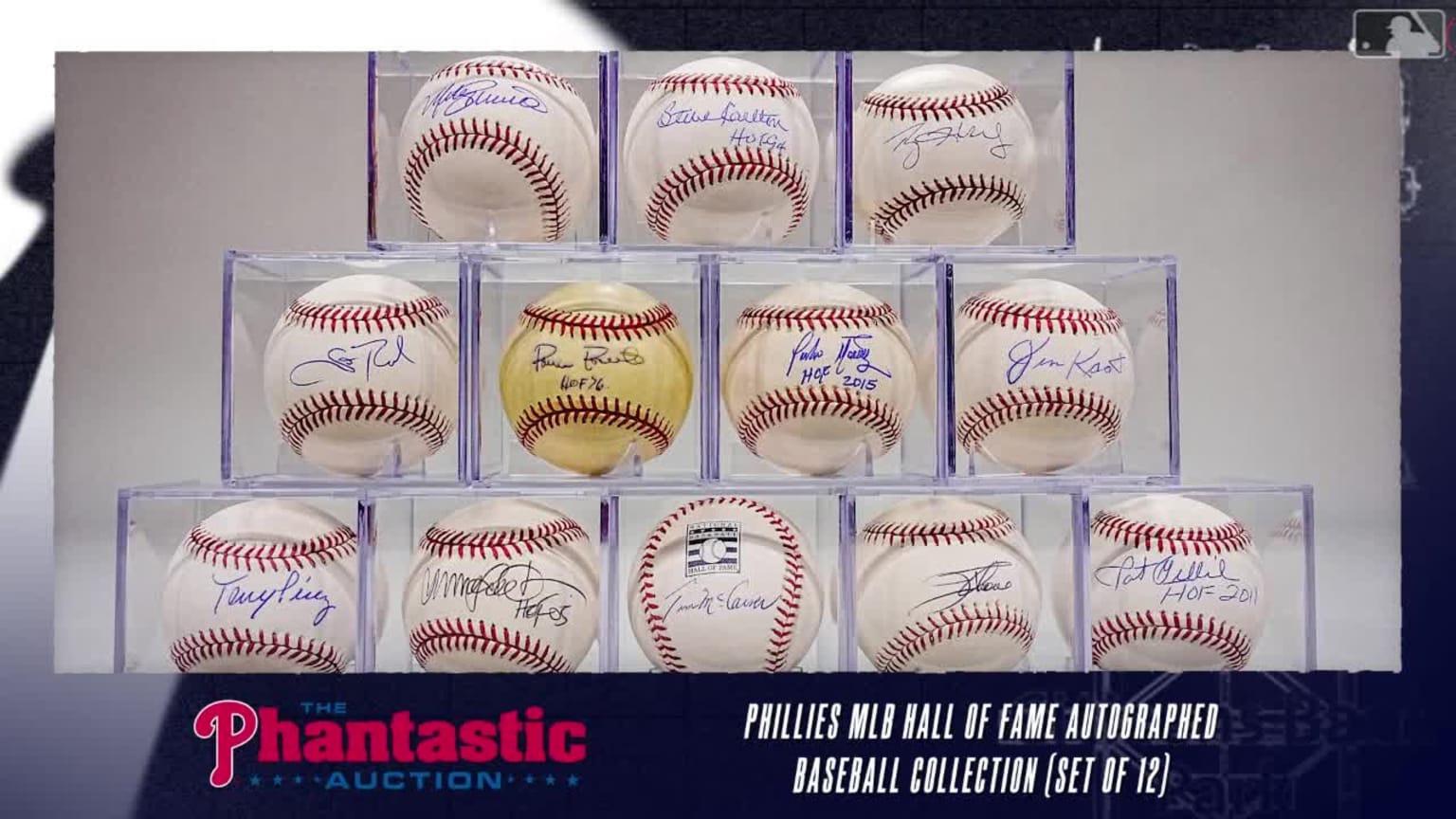 Phillies MLB Hall of Fame Autographed Collection | 05/04/2023 ...