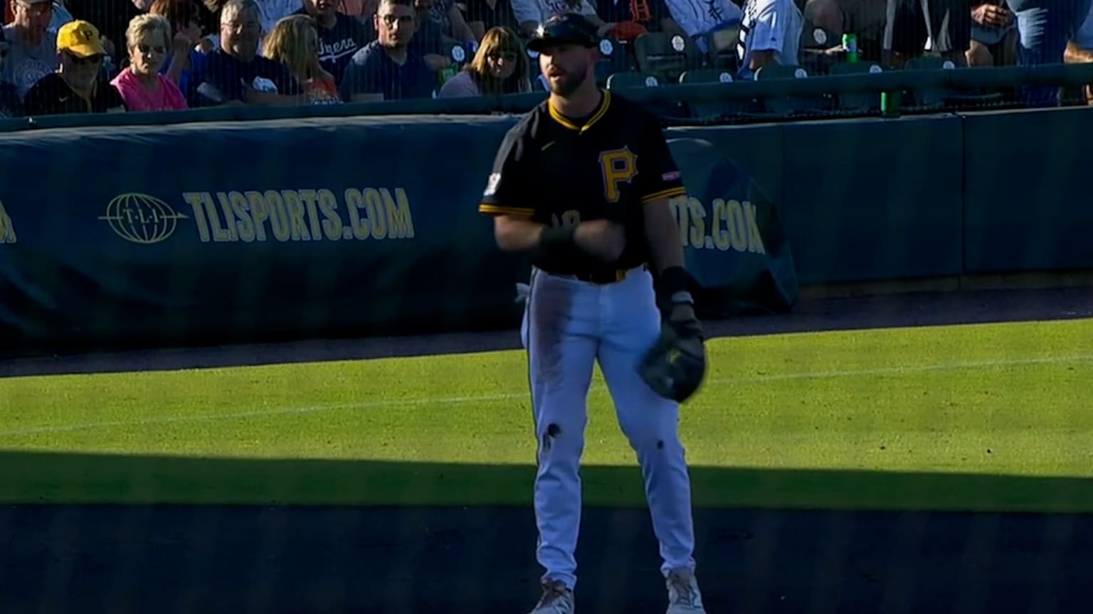 Jared Triolo's diving play | 03/14/2025 | Pittsburgh Pirates