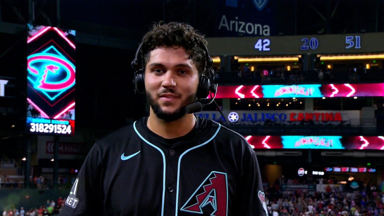 Adrian Del Castillo on his walk-off homer | 08/09/2024 | Arizona ...