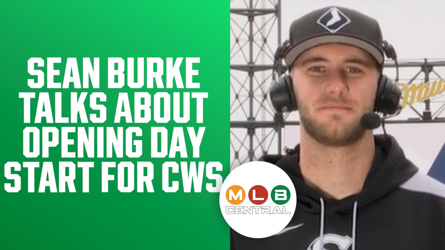 Sean Burke on his Opening Day start, his preparation | 03/31/2025 ...