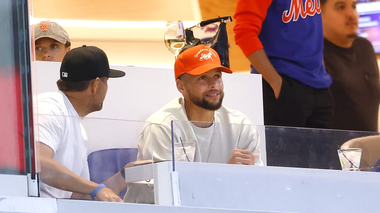 Steph Curry appears at Mets game | 09/02/2024 | New York Mets