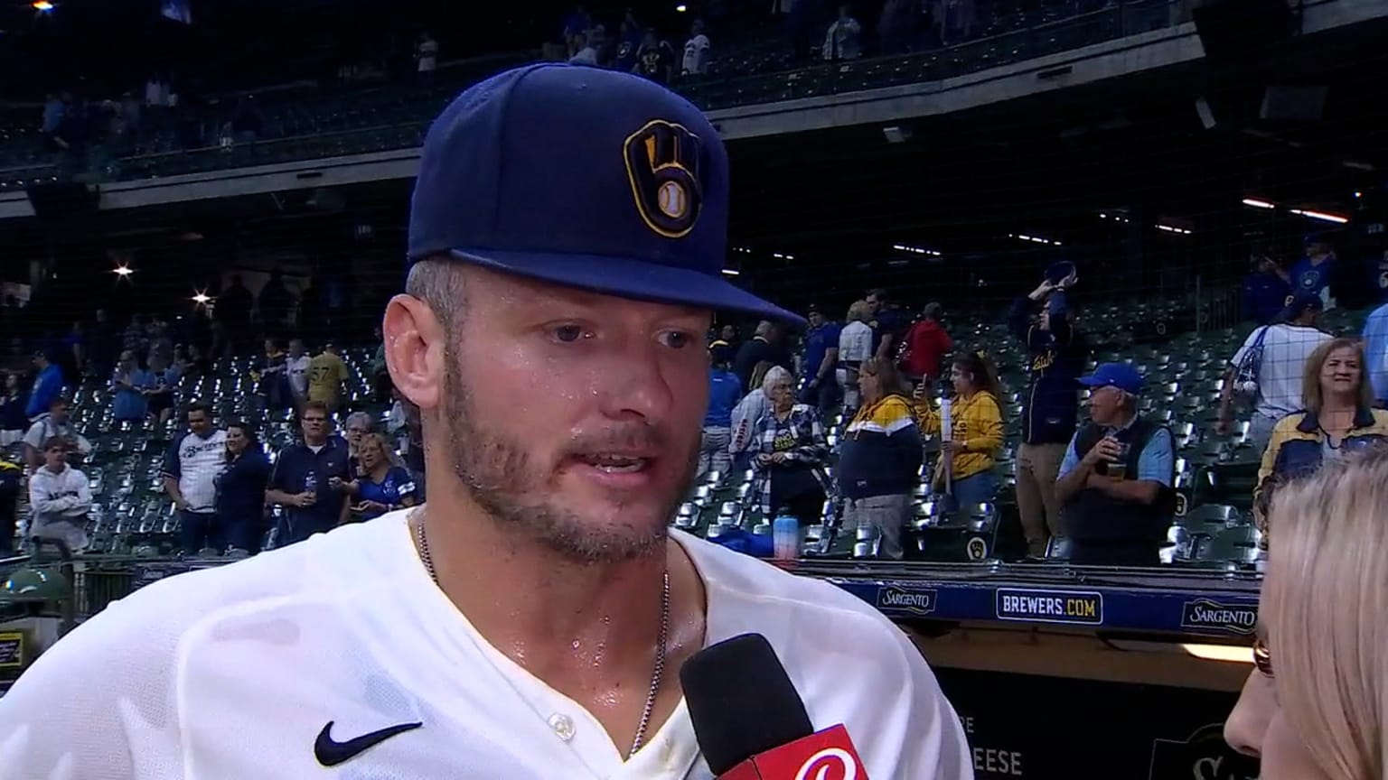 Josh Donaldson on hitting first homer with Brewers | 09/12/2023 ...