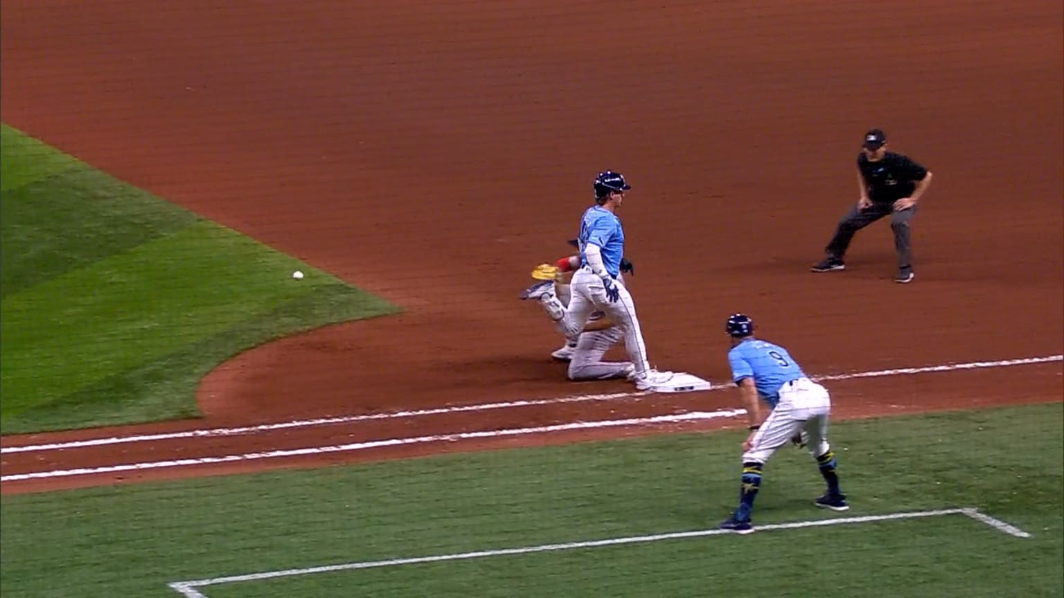 Jonny DeLuca's RBI infield single | 05/22/2024 | Tampa Bay Rays