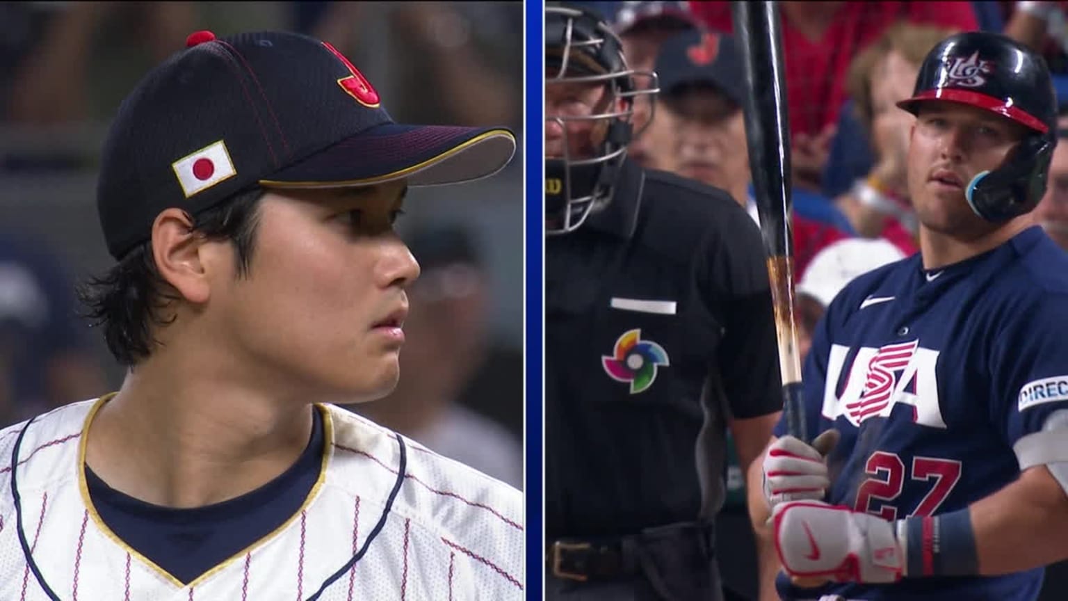 Shohei Ohtani faces off against Mike Trout in Classic | 03/21/2023 | MLB.com