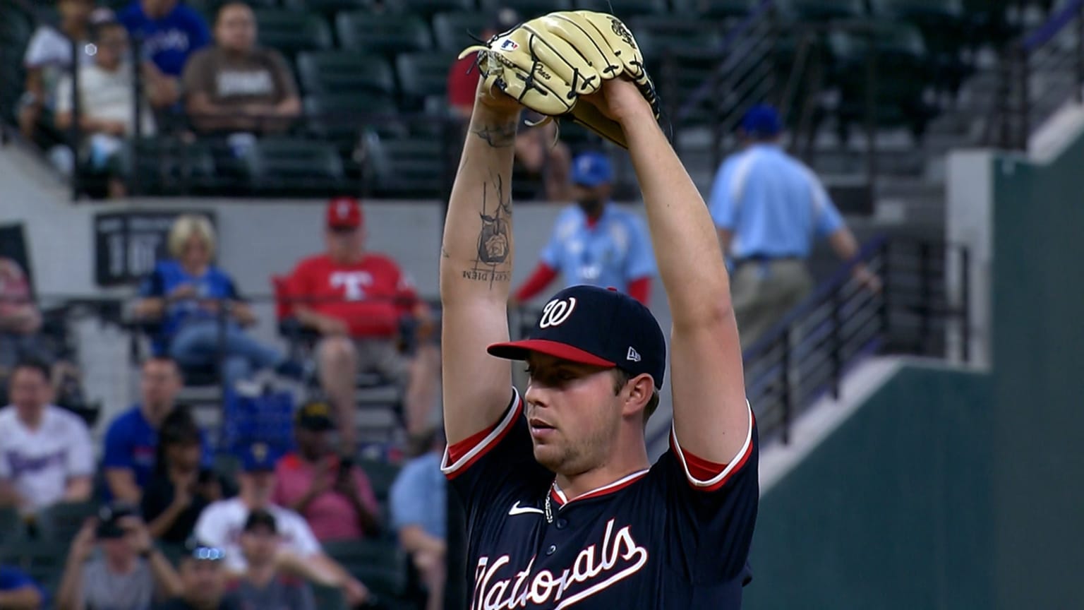 Mitchell Parker strikes out five against the Rangers | 05/02/2024 | Washington Nationals
