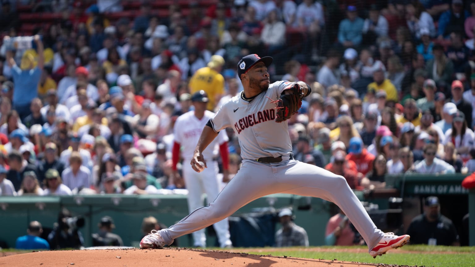 Xzavion Curry poncha a 3 en 5 entradas | 04/15/2024 | Cleveland Guardians