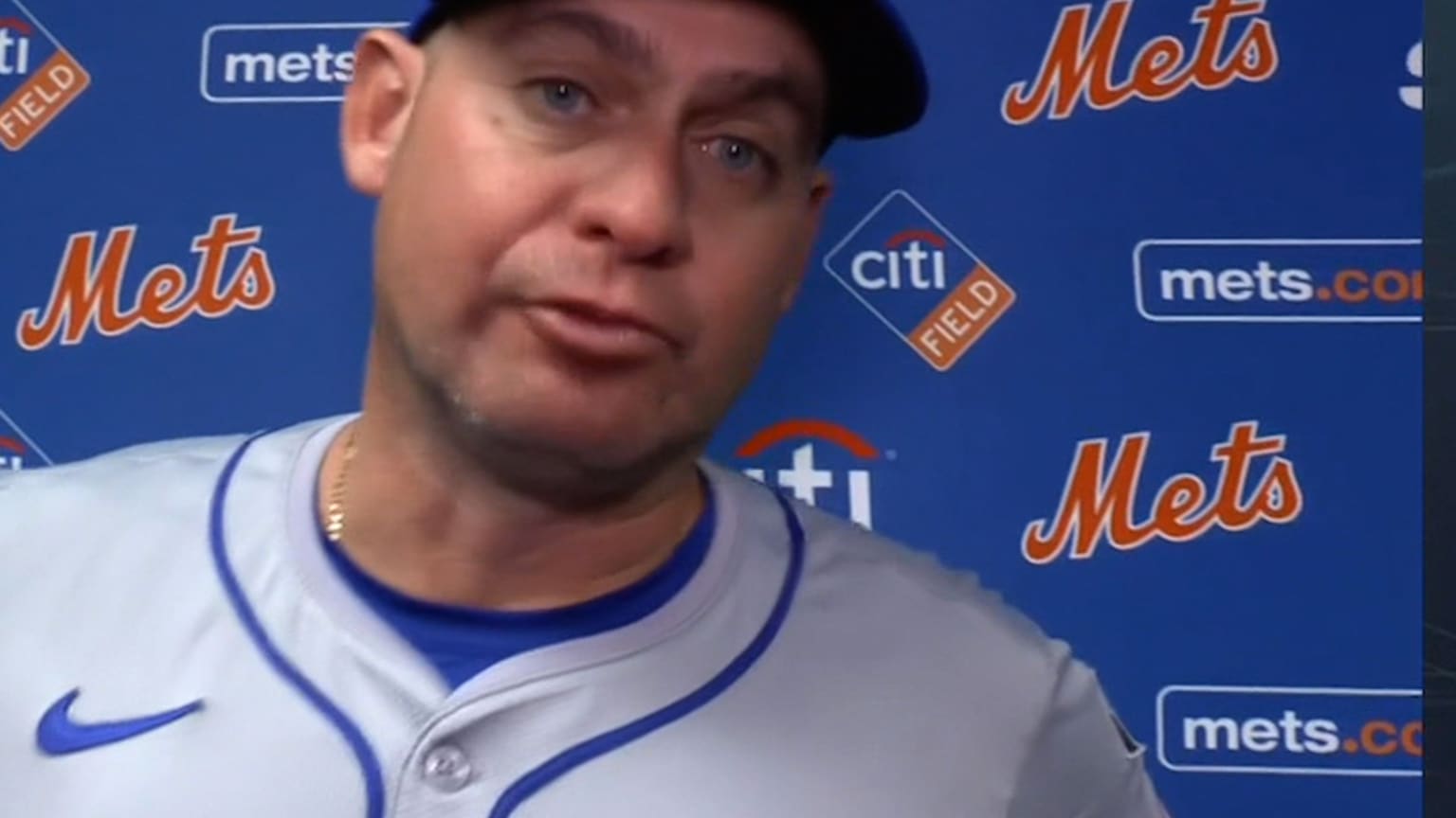 Carlos Mendoza on Christian Scott's MLB debut | 05/04/2024 | New York Mets