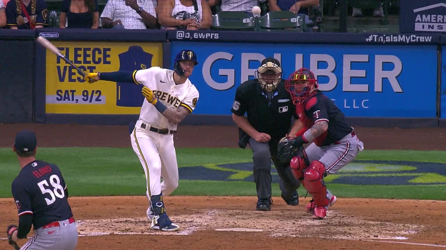 The Brewers tally five runs in the bottom of the 6th | 08/22/2023 ...