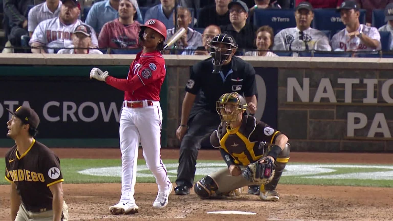 CJ Abrams crushes a two-run home run to right field | 05/23/2023 ...