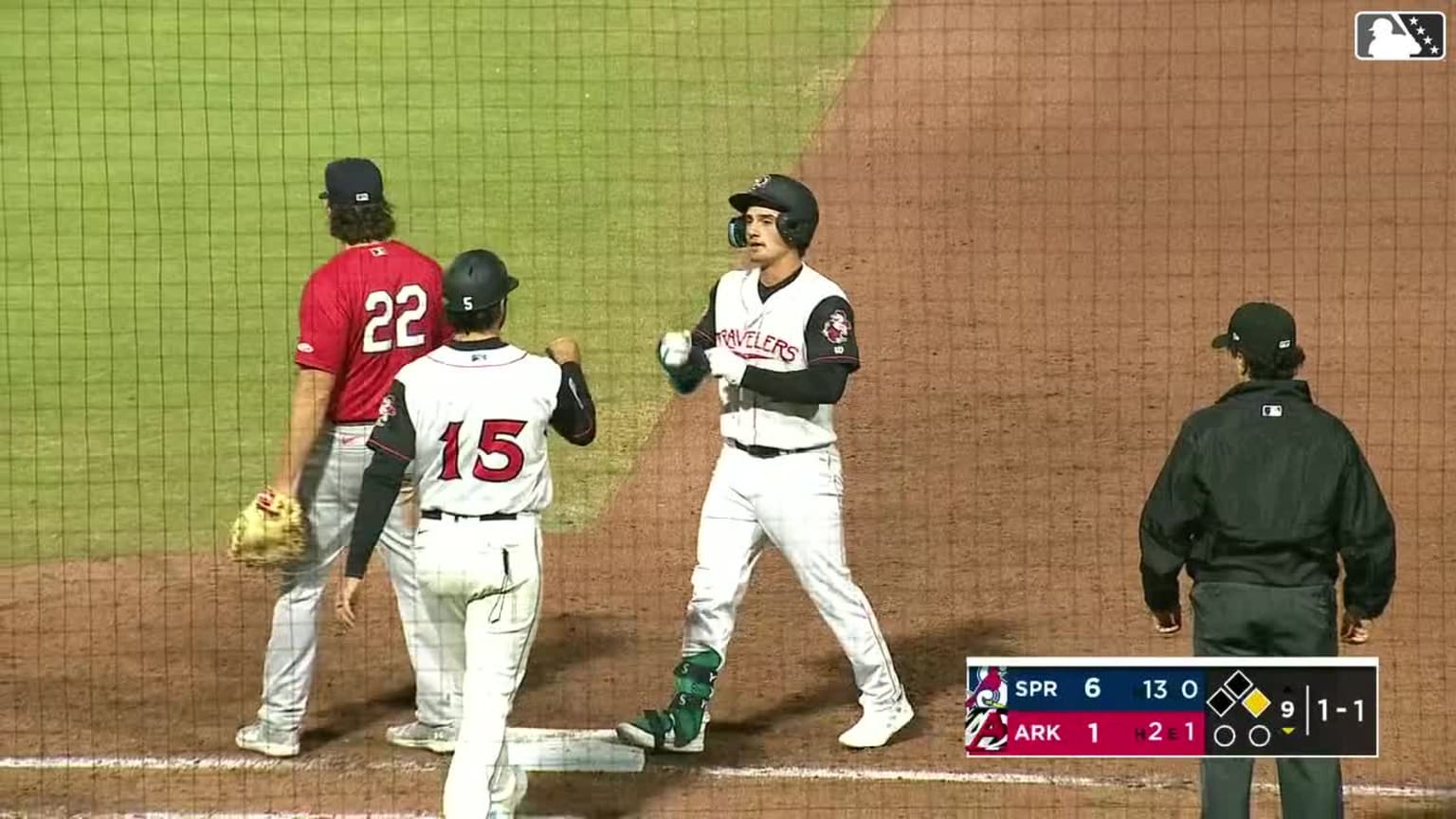 Cole Young picks up his first Double-A hit | 04/06/2024 | Seattle Mariners