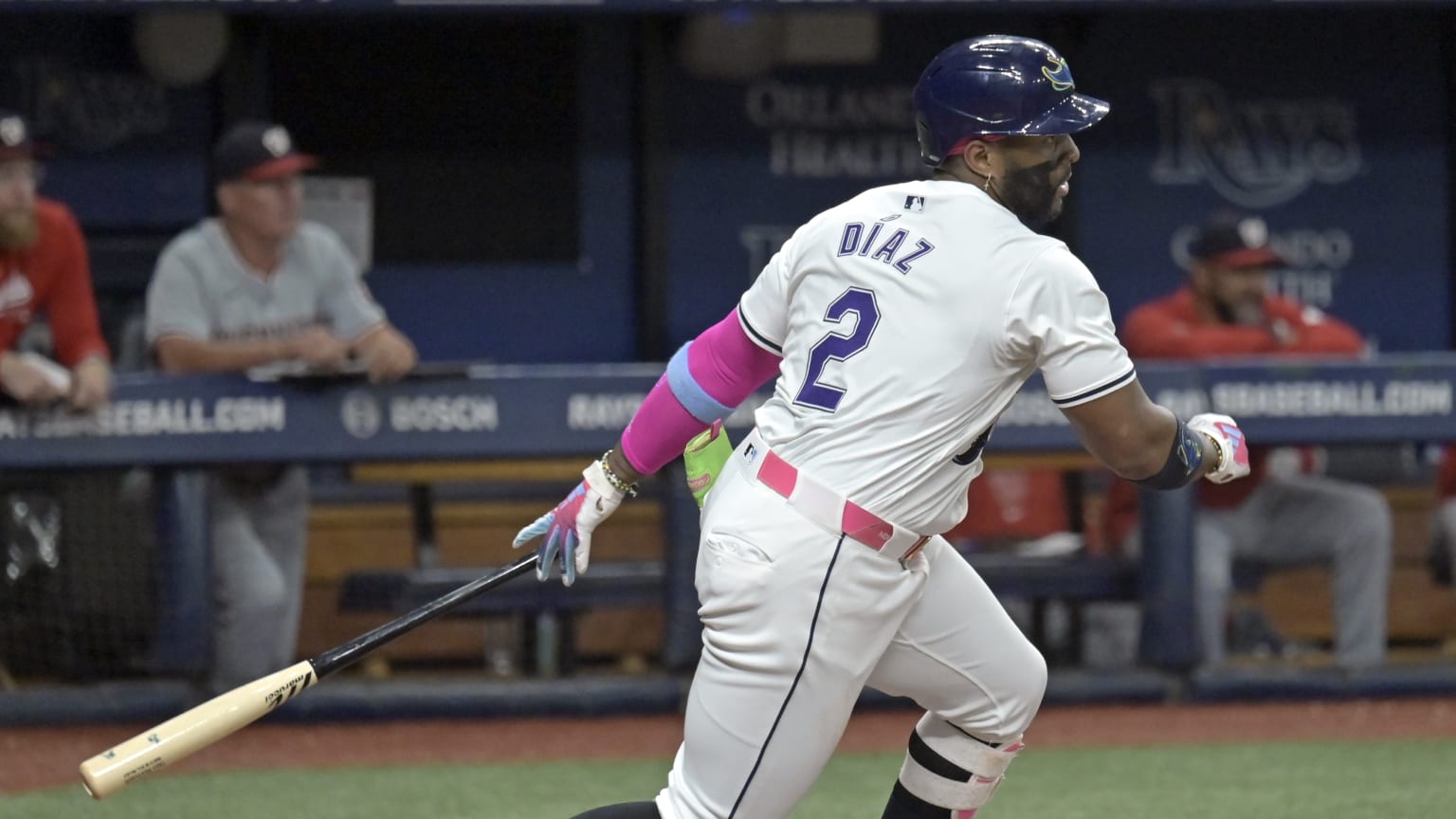 Yandy Díaz sets club record for longest hit streak | 06/28/2024 | MLB.com