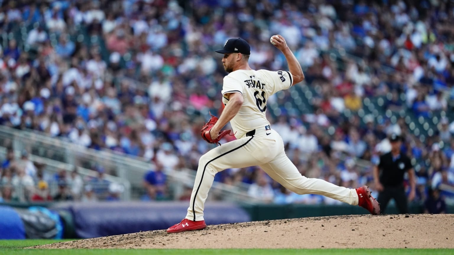 Brock Stewart K's Dansby Swanson to end threat | 07/08/2025 | Minnesota ...