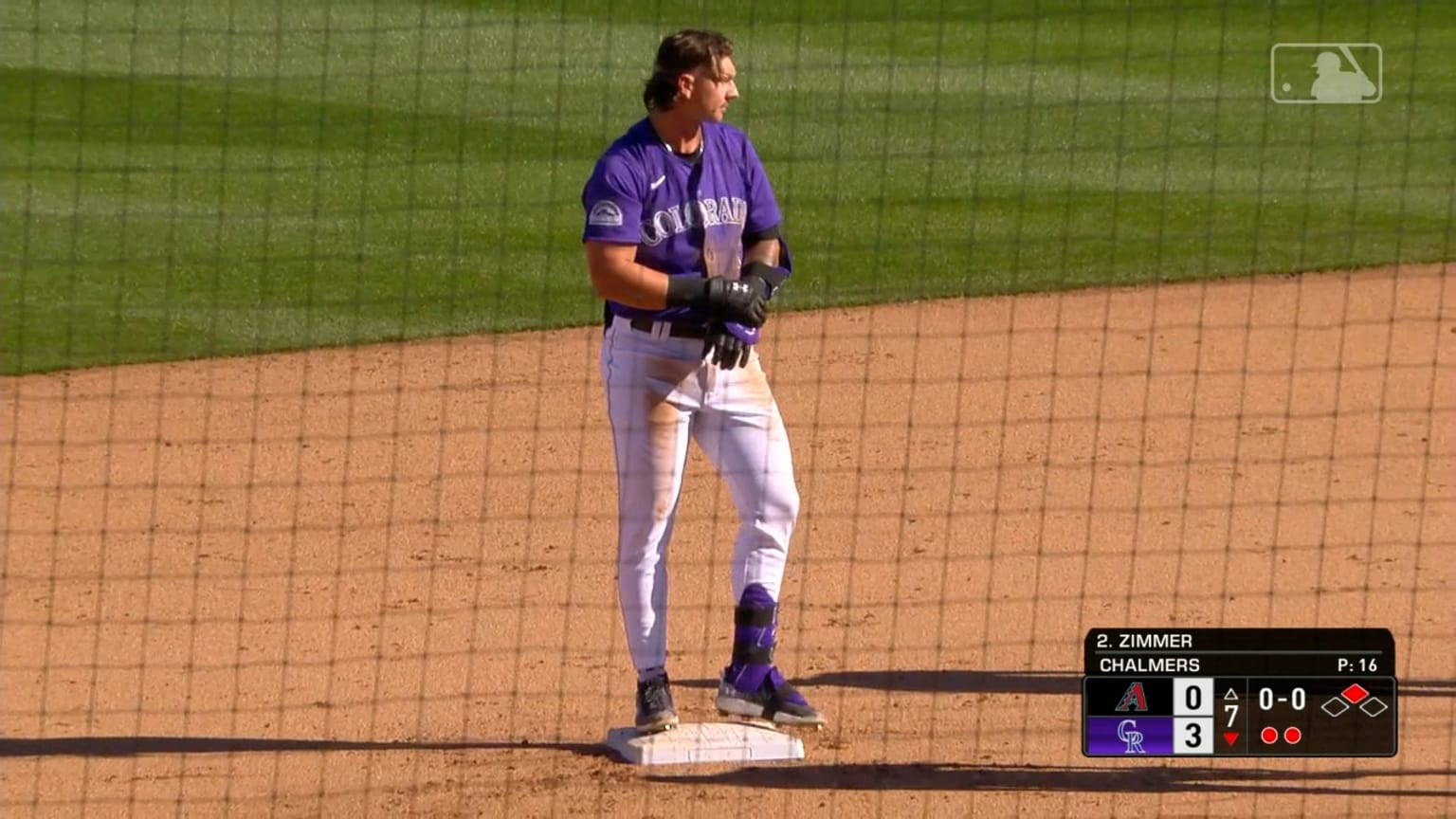 Jordan Beck grounds an RBI double to left field | 02/23/2024 | Colorado ...