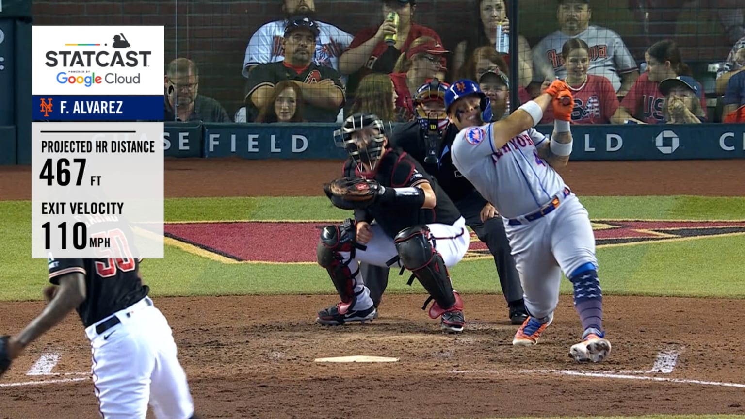 Alvarez CRUSHES a 467-foot go-ahead two-run jack | 07/04/2023 | San Francisco Giants