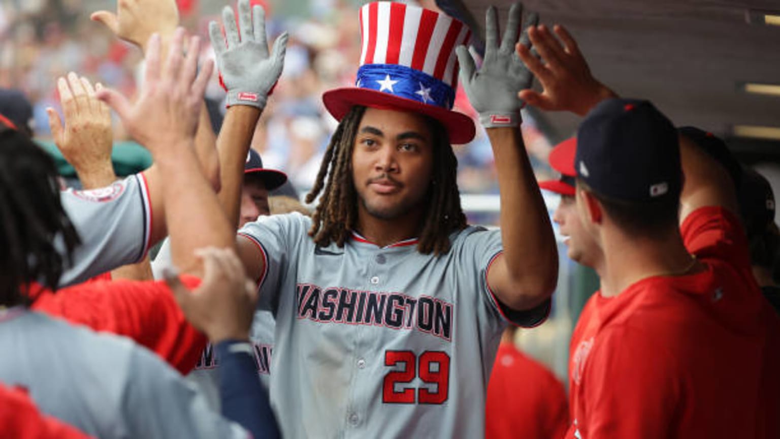 James Wood's solo home run (5) | 08/18/2024 | MLB.com