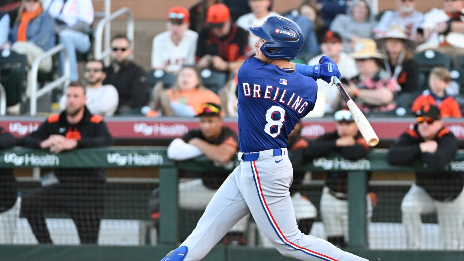 Dylan Dreiling's two-run single | 03/15/2025 | Texas Rangers