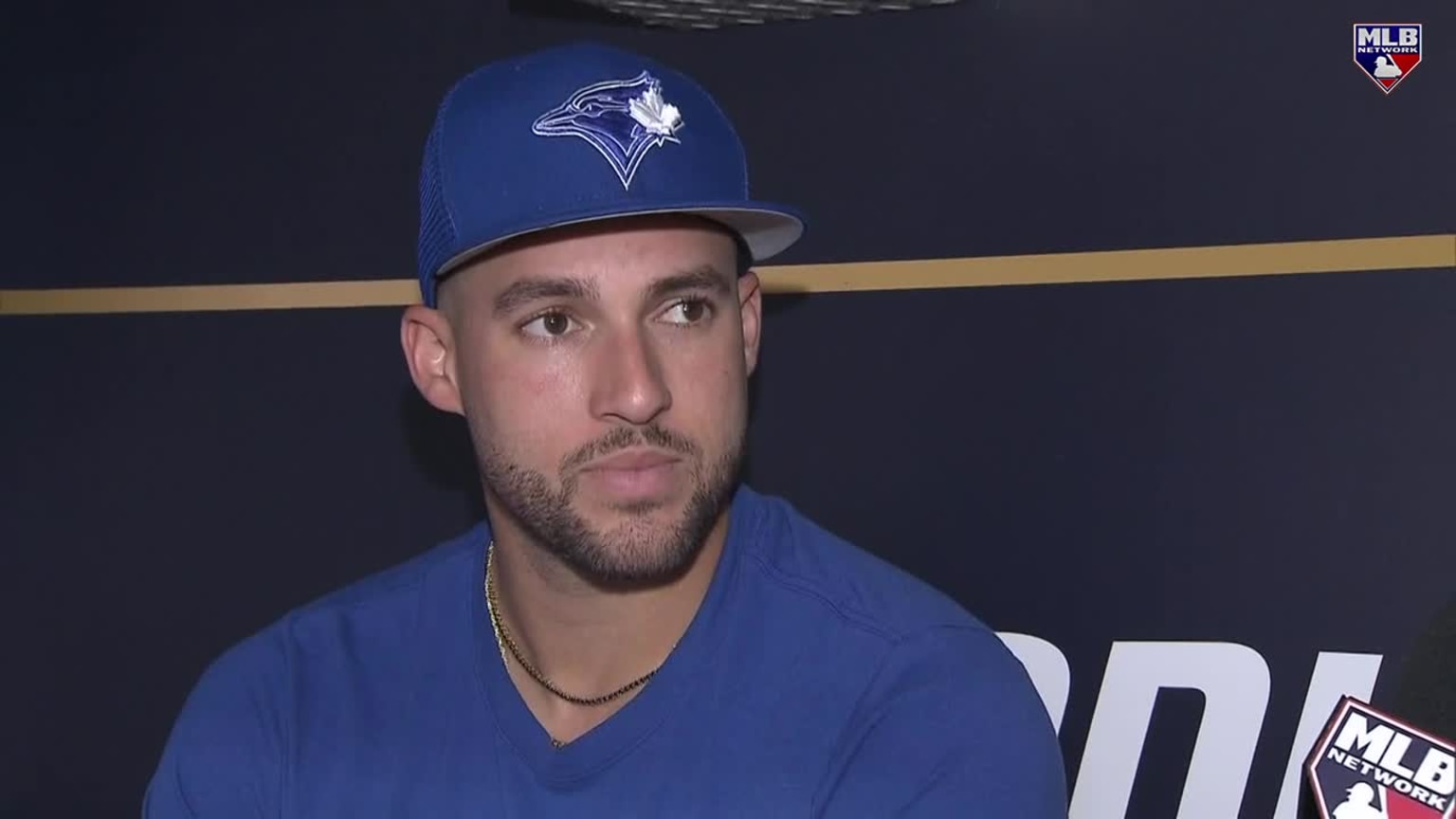 George Springer talks hit-by-pitch, lineup experience | 10/08/2022 ...