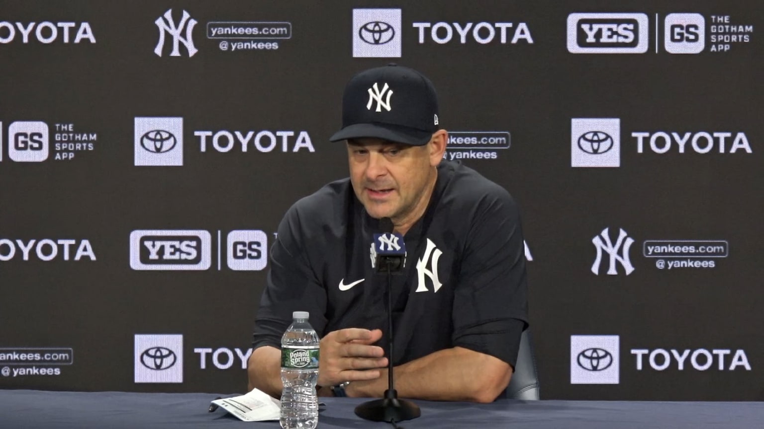 Aaron Boone on facing Dylan Cease, ejection, win | 05/19/2026 | MLB.com
