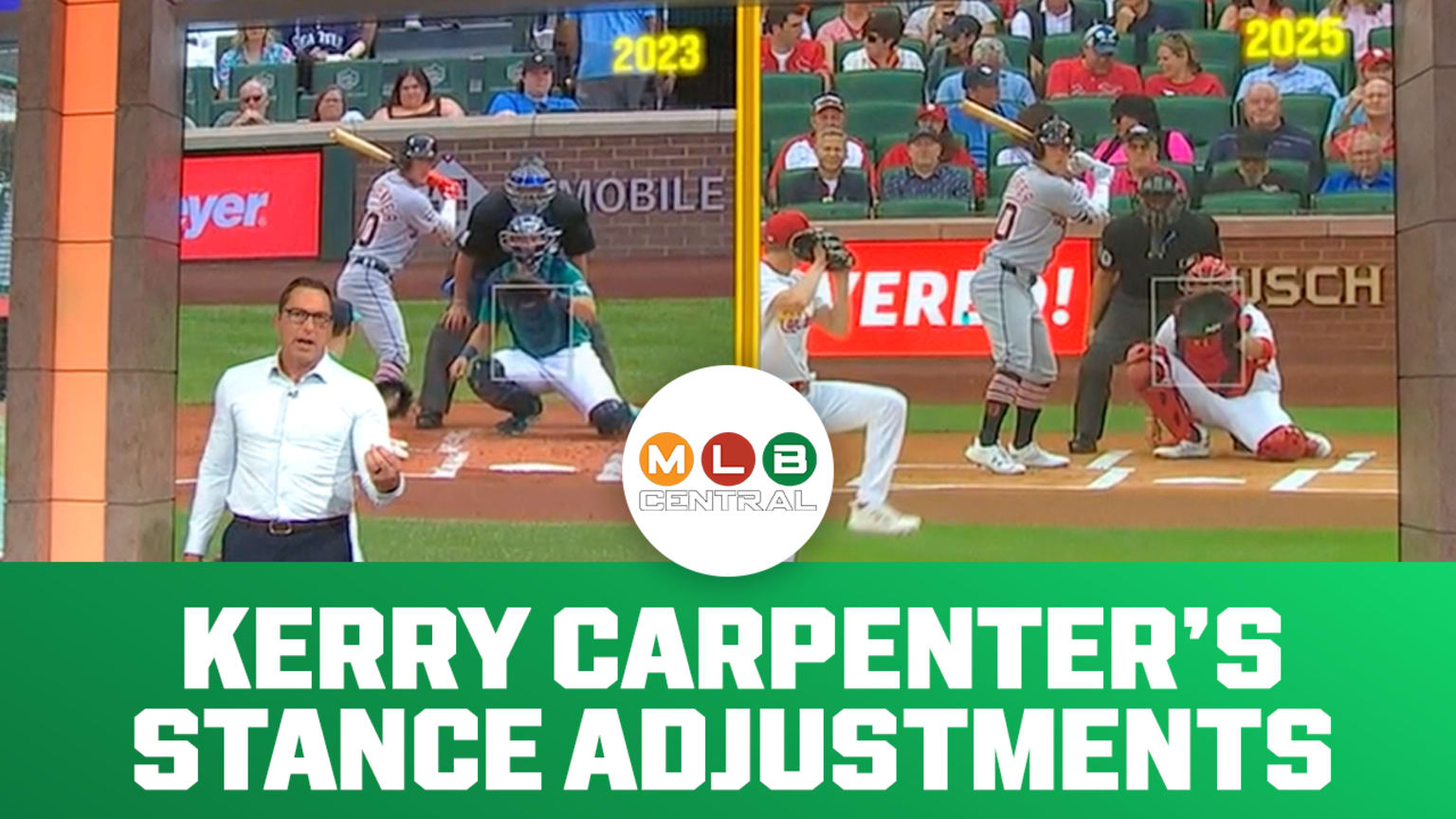 Breaking down Kerry Carpenter's batting stance | 06/03/2025 | MLB.com