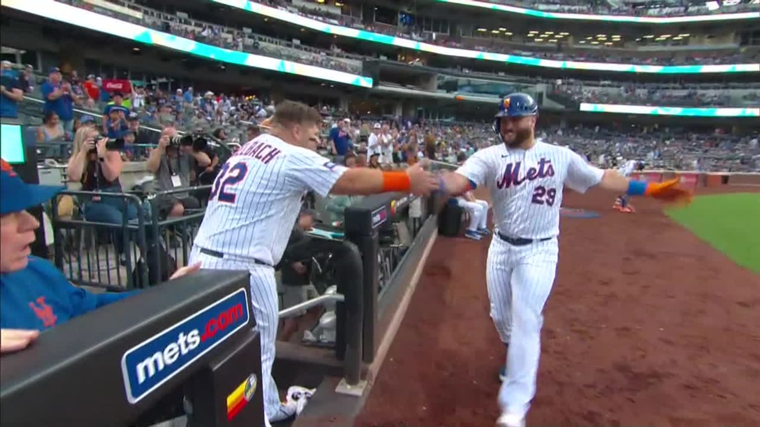 The Mets hit back-to-back home runs in the 2nd inning | 08/30/2023 ...