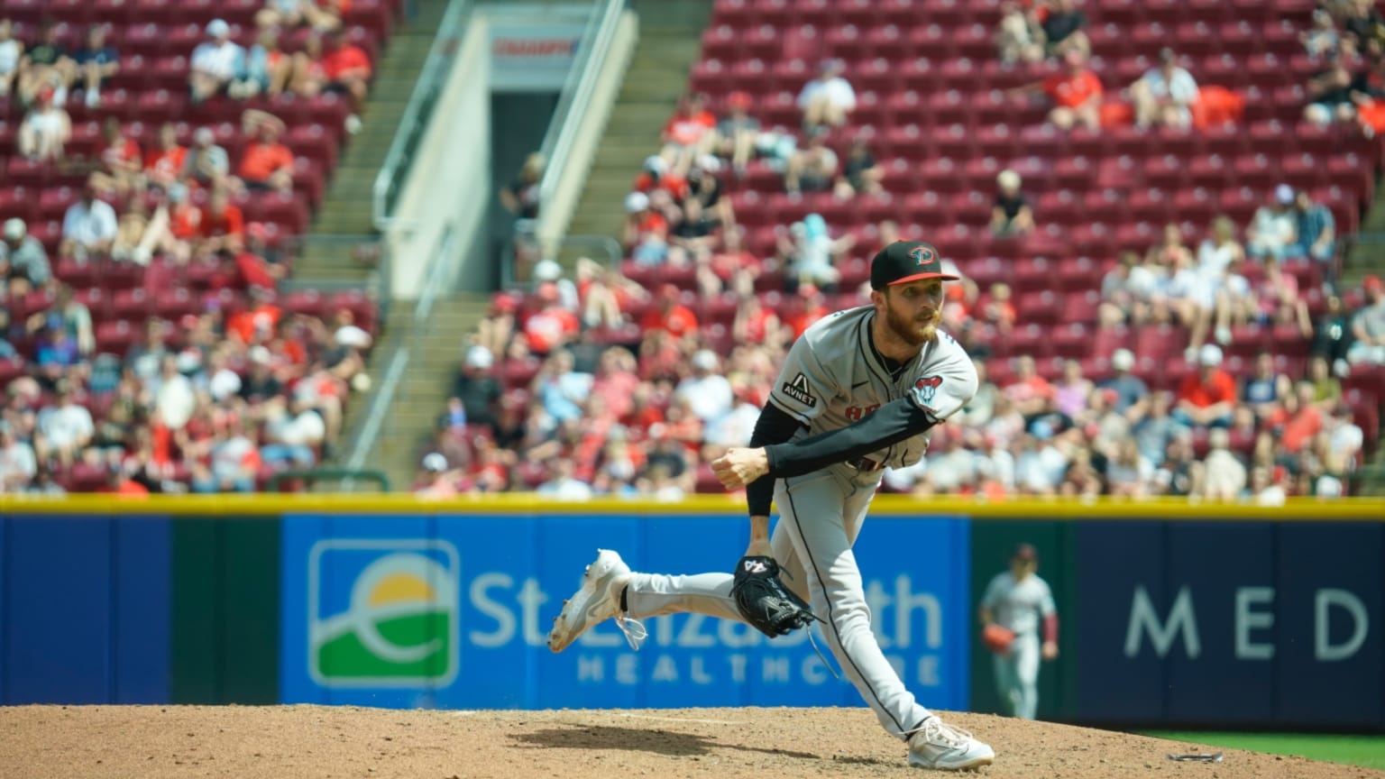 Kyle Backhus' first career MLB strikeout | 06/08/2025 | Arizona ...