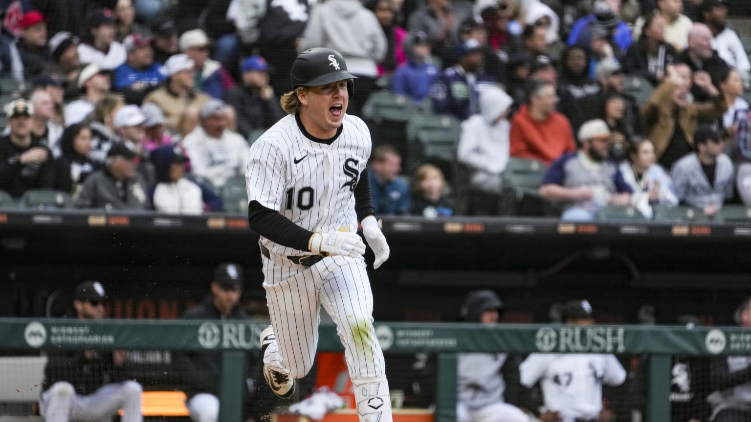 Chase Meidroth spoils the no-hitter | 04/13/2025 | Chicago White Sox