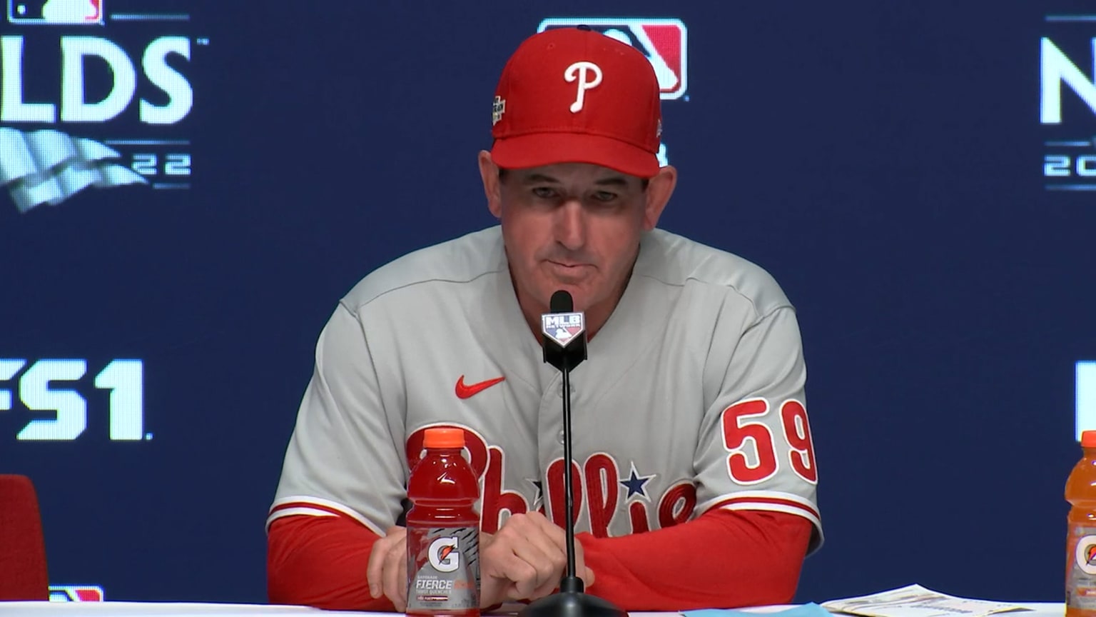 Rob Thomson on pitching in Phillies' NLDS Game 1 win | 10/11/2022 ...